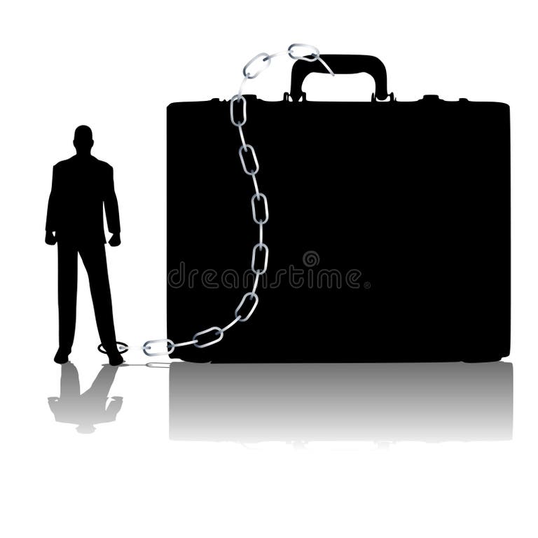 Man Chained Stock Illustrations – 1,512 Man Chained Stock Illustrations ...