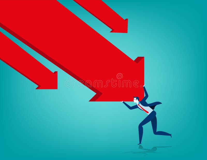 Businessman Changing Direction Stock Vector - Illustration of ...