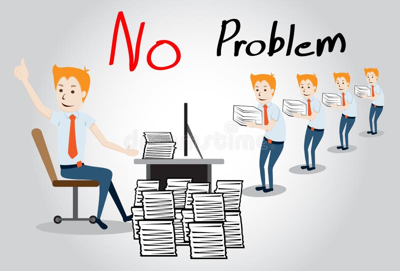 Businessman Character Vector Illustration Stock Vector - Illustration ...