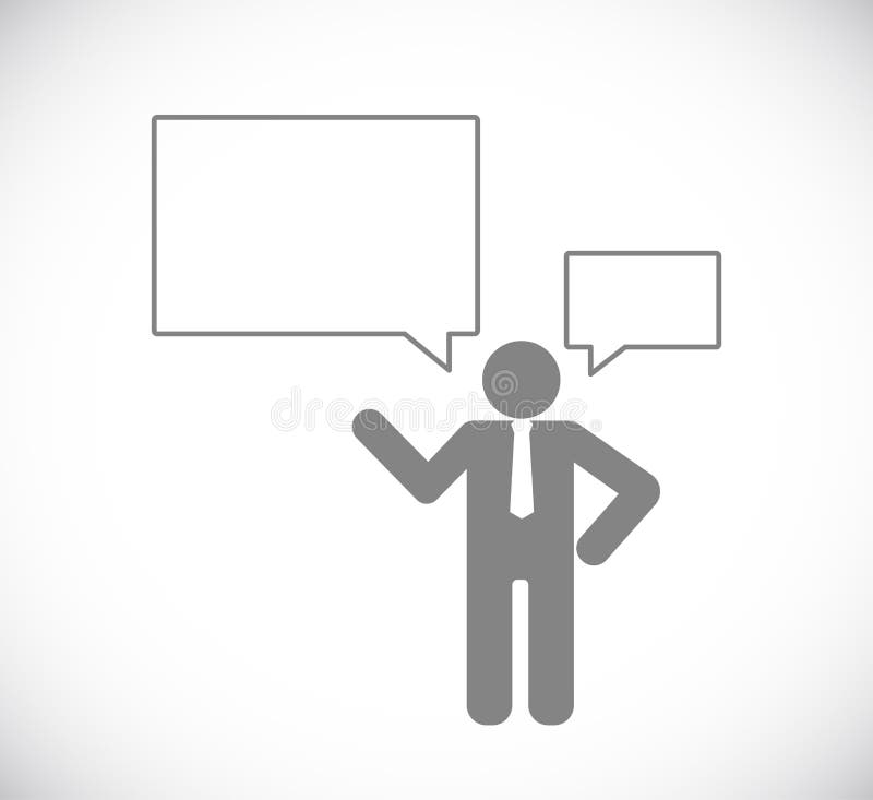 Businessman Head Chat Box Vector Stock Illustrations – 42 Businessman ...