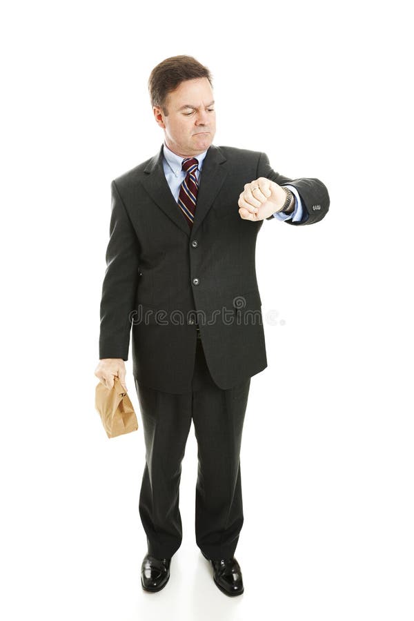 Businessman Checking Watch stock image. Image of boss - 20022691