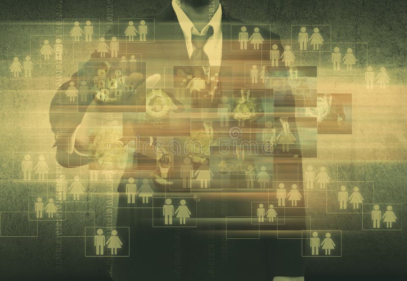 Businessman Choosing the Right Person Stock Photo - Image of hiring ...