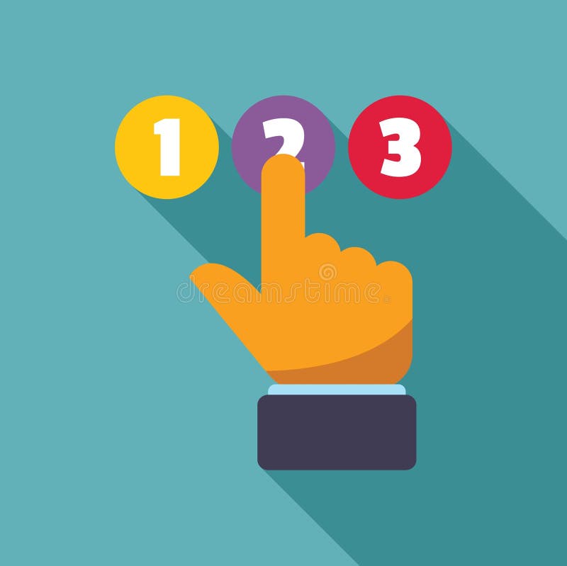 Businessman Choosing Second Option Out of Three Stock Vector ...