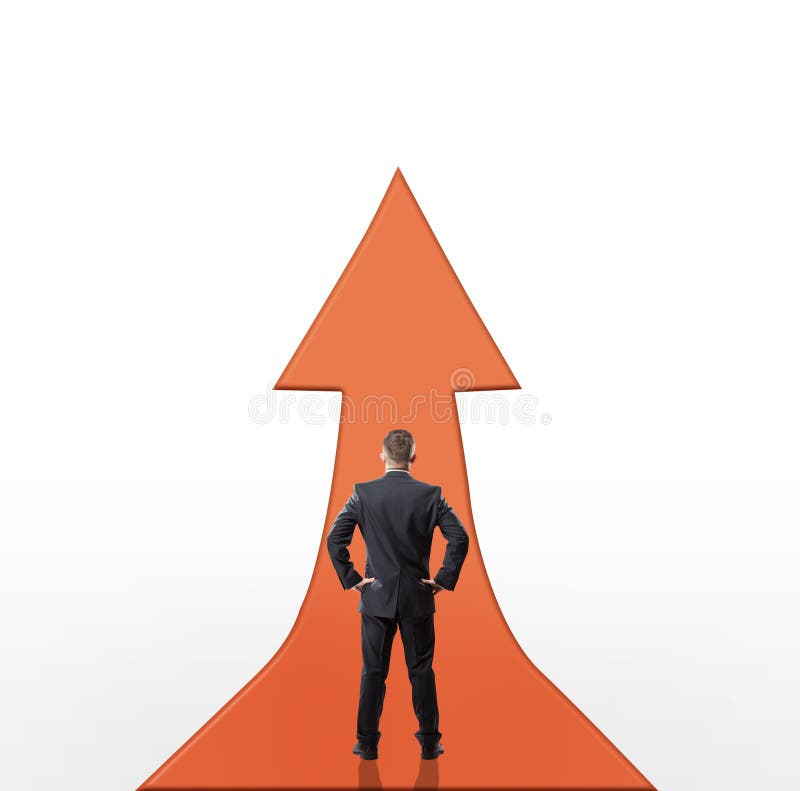 Businessman Choosing a Way Out Stock Photo - Image of choosing ...