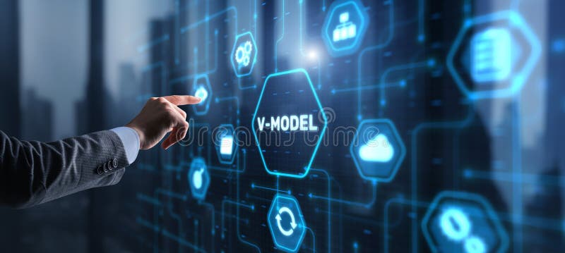 Software Development Life Cycle V Model Stock Photos - Free & Royalty ...