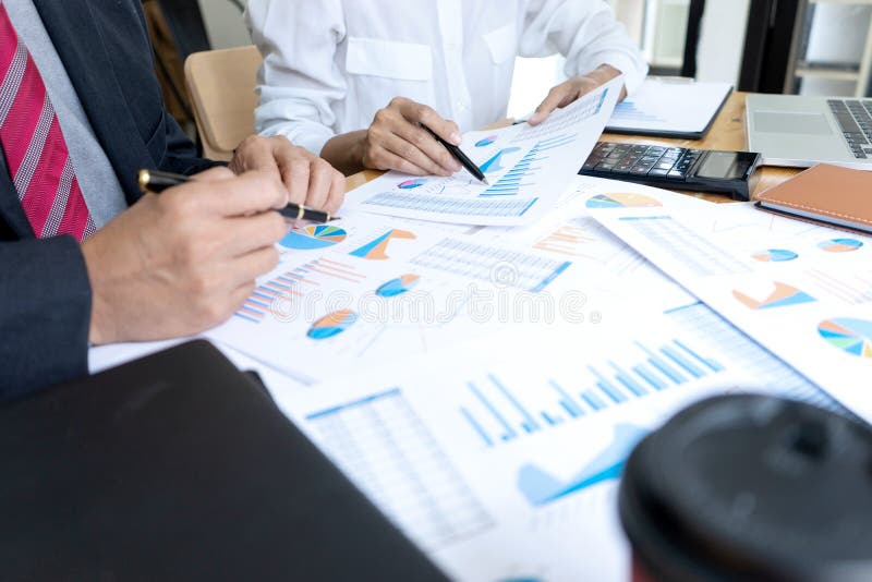 Businessman Coaching Office Staff Stock Photo - Image of meeting ...