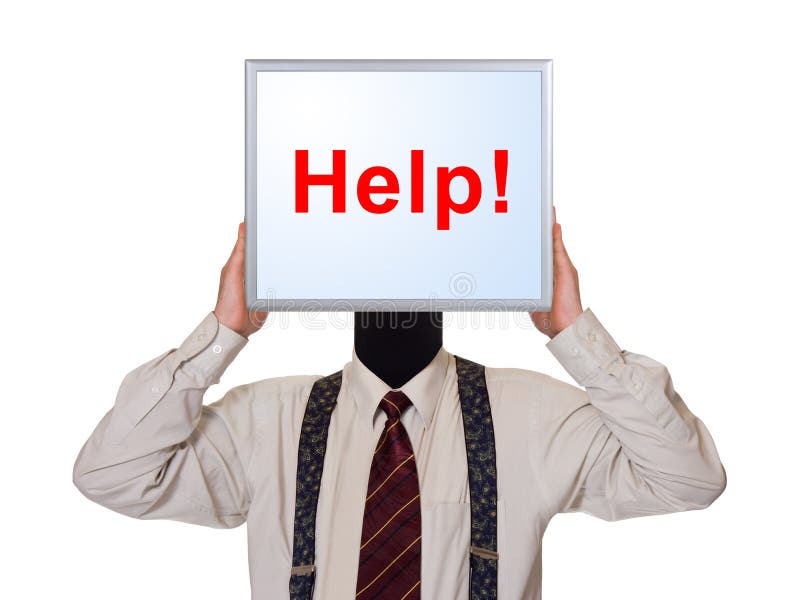 Computer Screen and Hand with Key Stock Photo - Image of computer ...