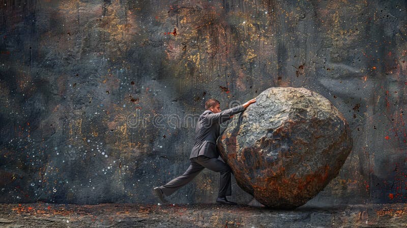 A Businessman Confronts the Challenges of Modern Labor, Struggling ...