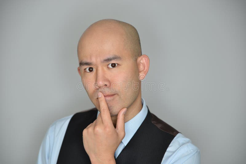 Perplexed Expression stock photo. Image of human, close - 50490656