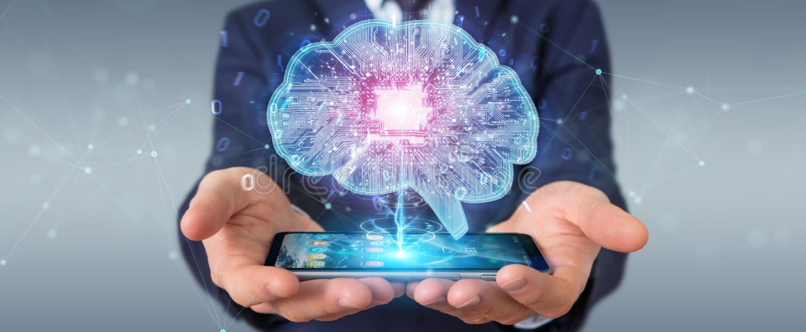 Businessman Creating Artificial Intelligence 3D Rendering Stock ... Businessman Creating Artificial Intelligence 3D Rendering Stock ...