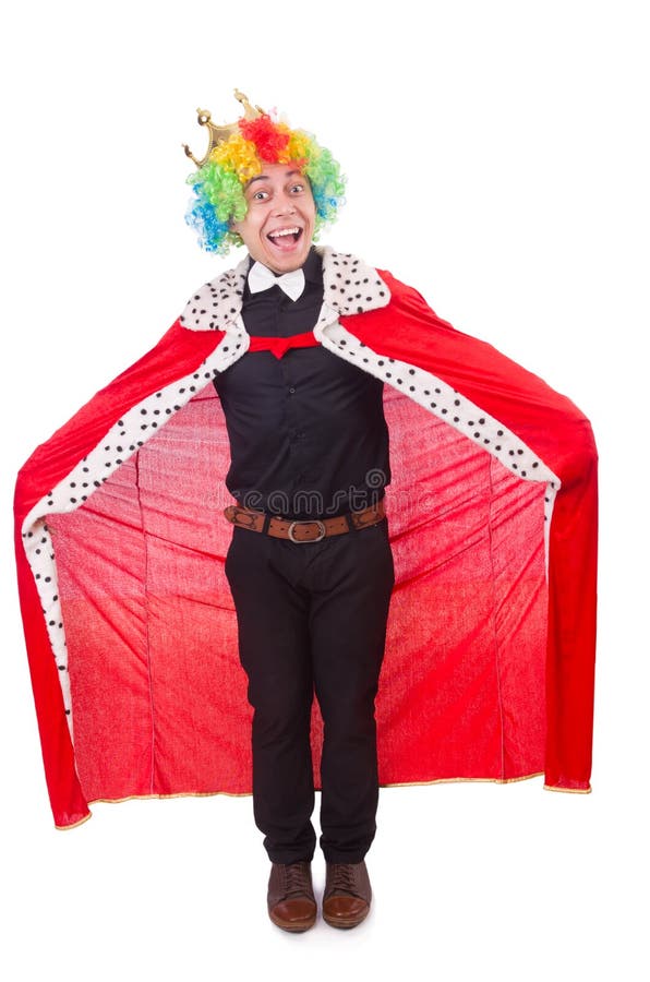 Businessman with crown stock image. Image of busy, male - 34869181