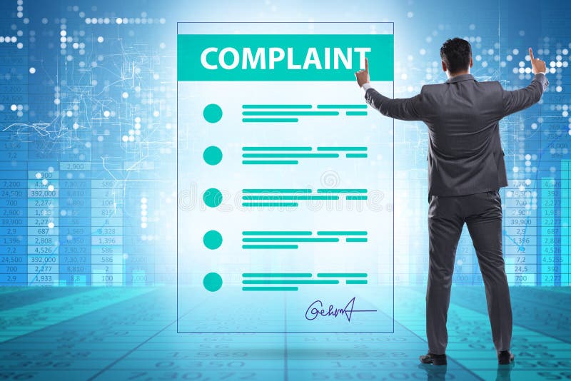 Businessman in Customer Complaint Concept Stock Photo - Image of ...