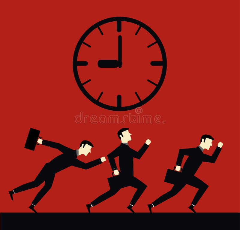 Business deadlines stock illustration. Illustration of goal - 36183437
