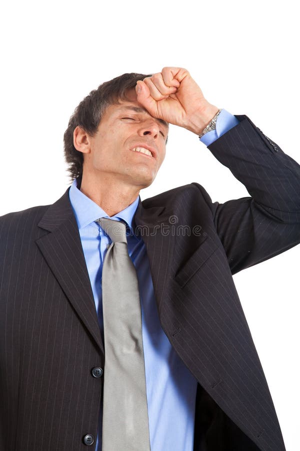 Businessman despairing stock image. Image of person, adult - 18192203