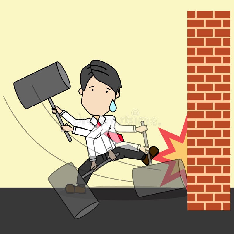 Breaking Barriers Stock Illustrations – 118 Breaking Barriers Stock ...