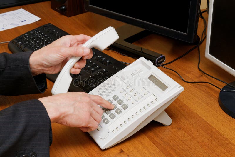 Dialing a Phone stock photo. Image of flip, corporate, digital - 3424