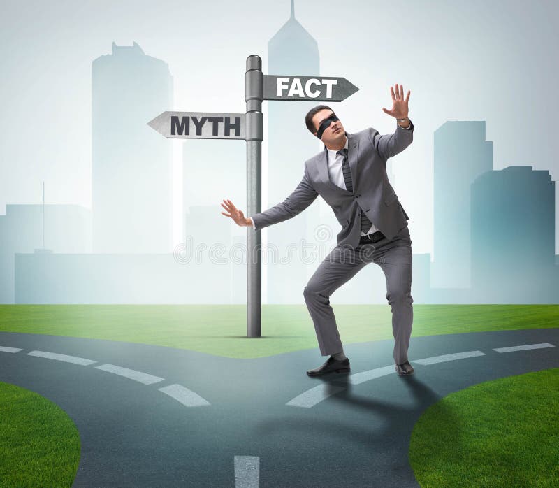 Businessman in Difficult Choice Concept Stock Image - Image of correct ...