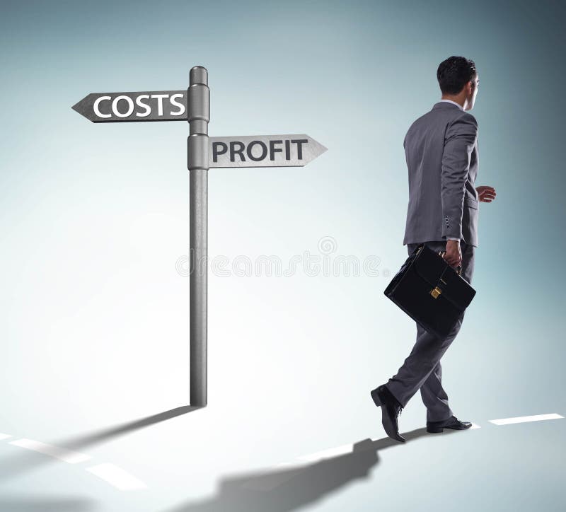 Businessman in Difficult Choice Concept Stock Photo - Image of ...
