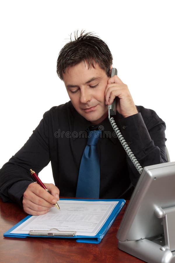 Insurance Agent Businessman Stock Photo - Image of conceptual, adult: 7720008