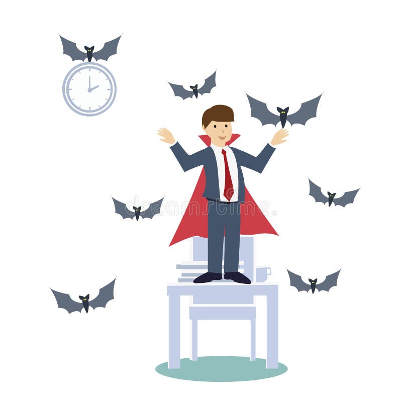 Office Vampire Stock Illustrations – 74 Office Vampire Stock ...