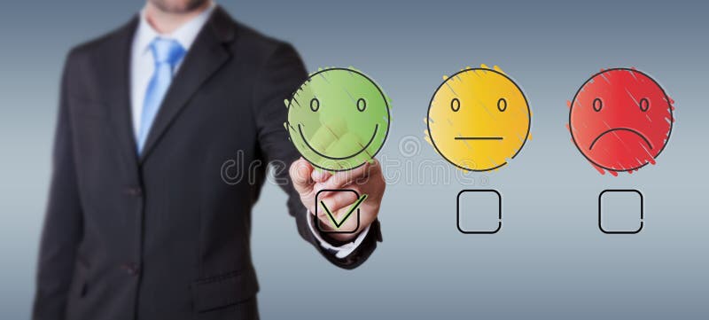 Businessman Drawing Thin Line Customer Satisfaction Rating Stock ... Businessman Drawing Thin Line Customer Satisfaction Rating Stock ...