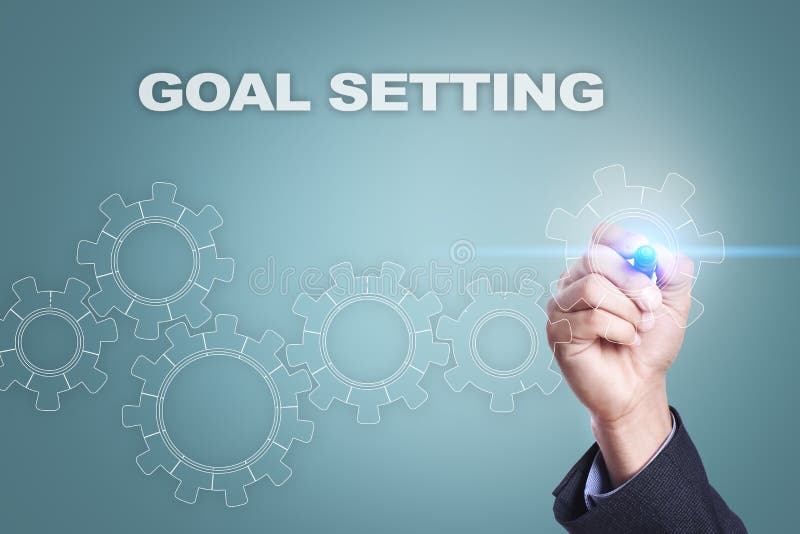 Goal setting concept stock photo. Image of creative, setting - 41480342