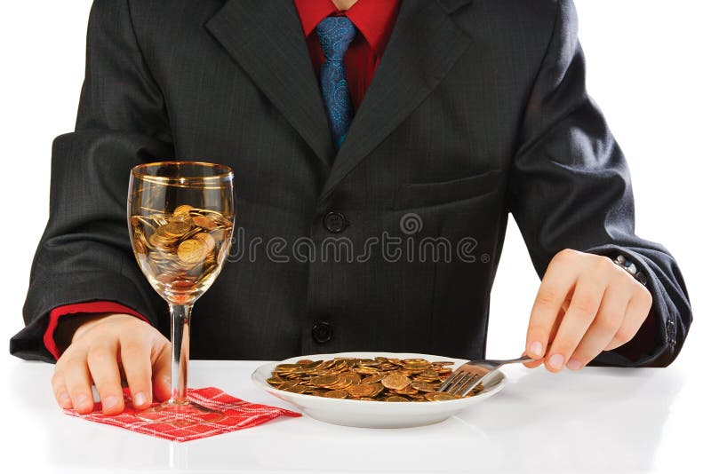 567 Businessman Eating Money Stock Photos - Free & Royalty-Free Stock ...
