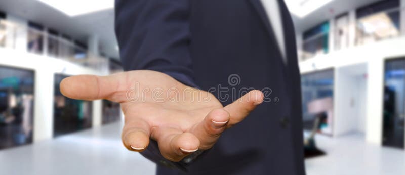 Businessman with an Empty Safe Stock Vector - Illustration of emptied ...