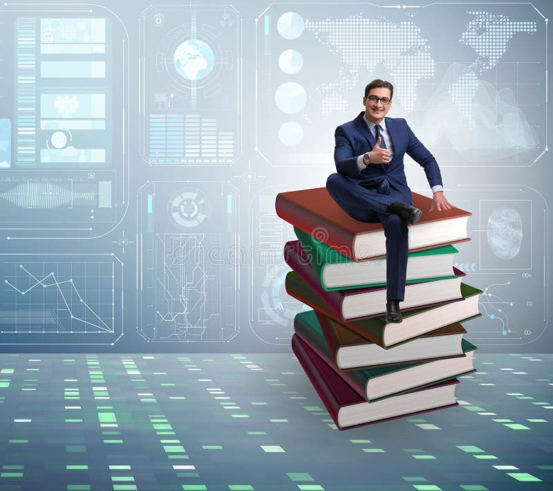 Businessman in Executive Education Concept Stock Image - Image of ...