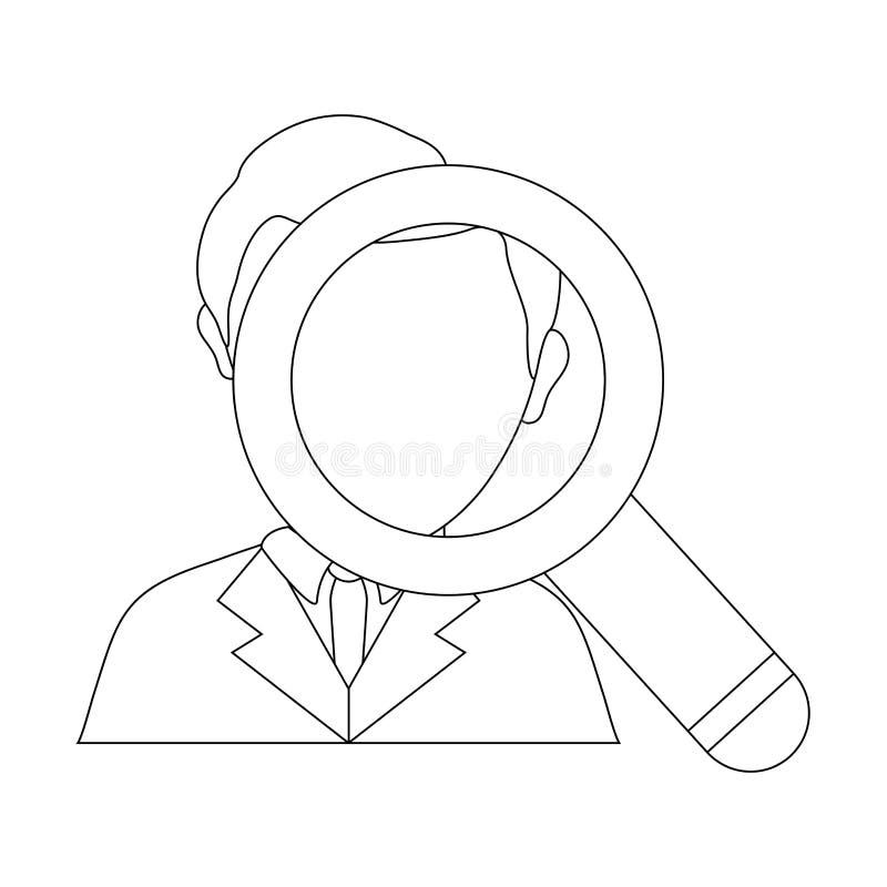 Businessman Executive Profile Stock Illustration - Illustration of ...