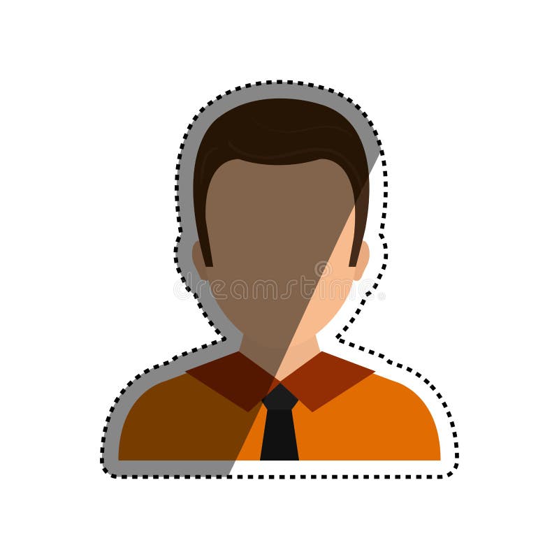 Businessman Executive Profile Stock Illustration - Illustration of user ...