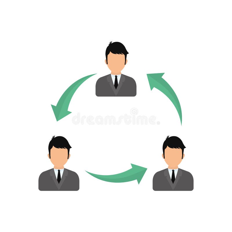 Businessman Executive Profile Stock Illustration - Illustration of ...