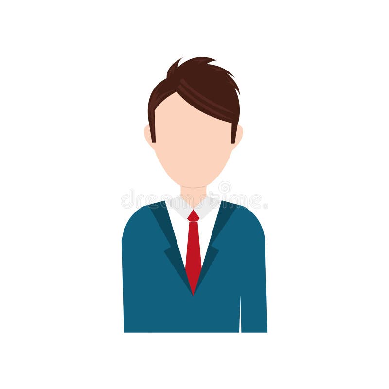 Businessman Executive Profile Stock Illustration - Illustration of ...