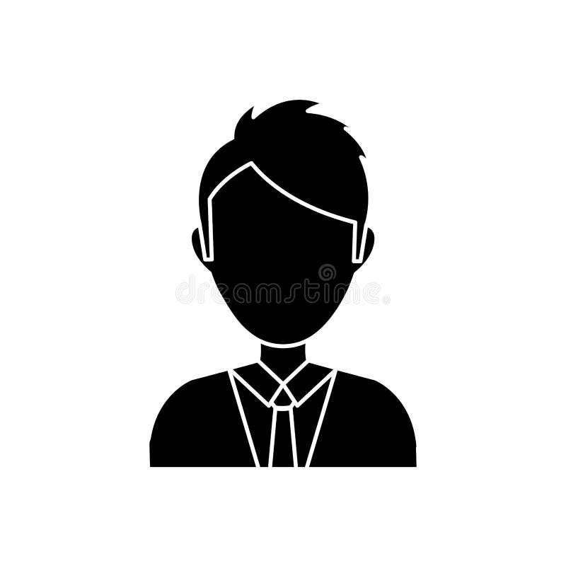 Businessman Executive Profile Stock Illustration - Illustration of ...