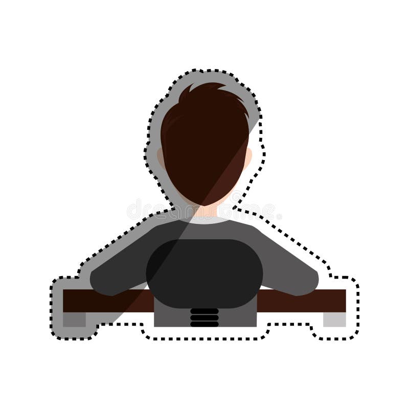 Businessman Executive Profile Stock Illustration - Illustration of ...