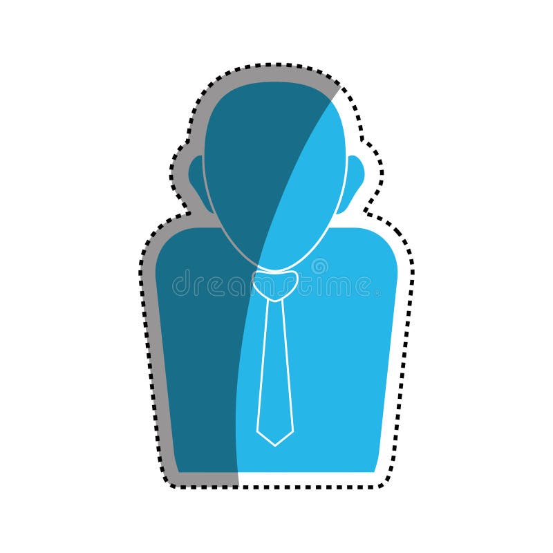 Businessman Executive Profile Stock Vector - Illustration of adult ...