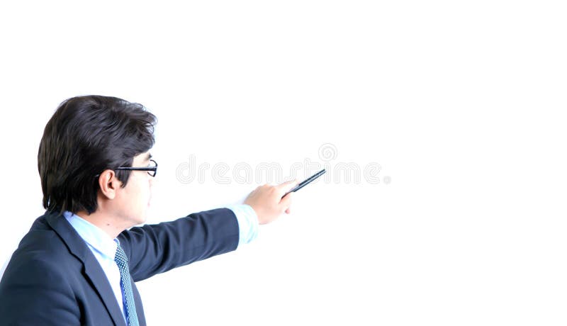 Businessman Explaining stock image. Image of leadership - 92000055