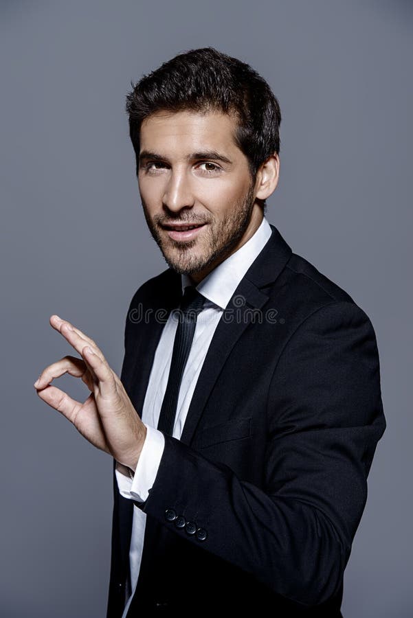 Elegant business man stock photo. Image of manager, presentation ...