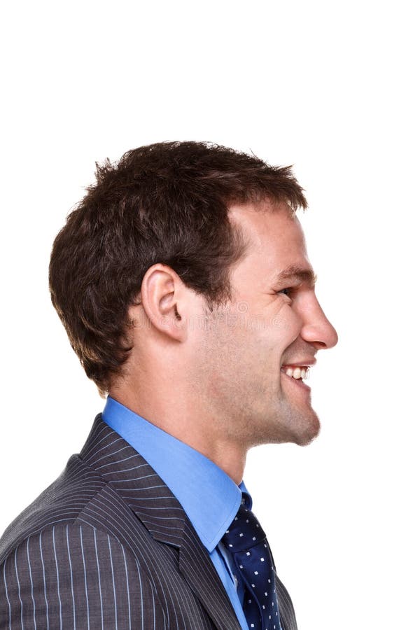 Man Smile Attractive Headshot Side View Stock Photos - Free & Royalty ...