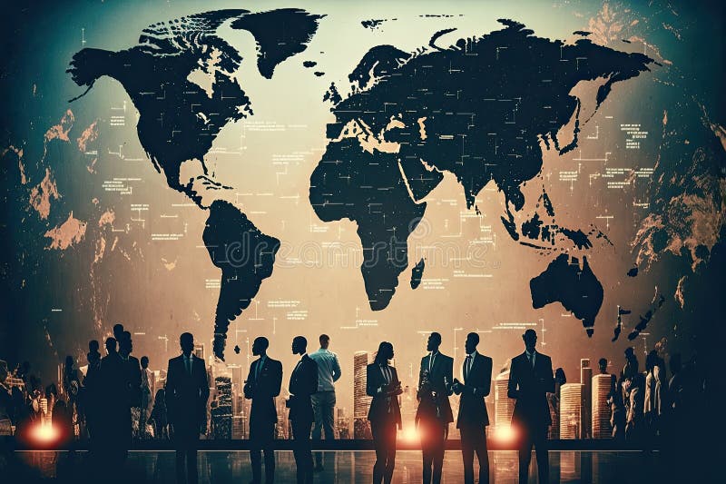 Business concept stock illustration. Illustration of worldwide - 269931086