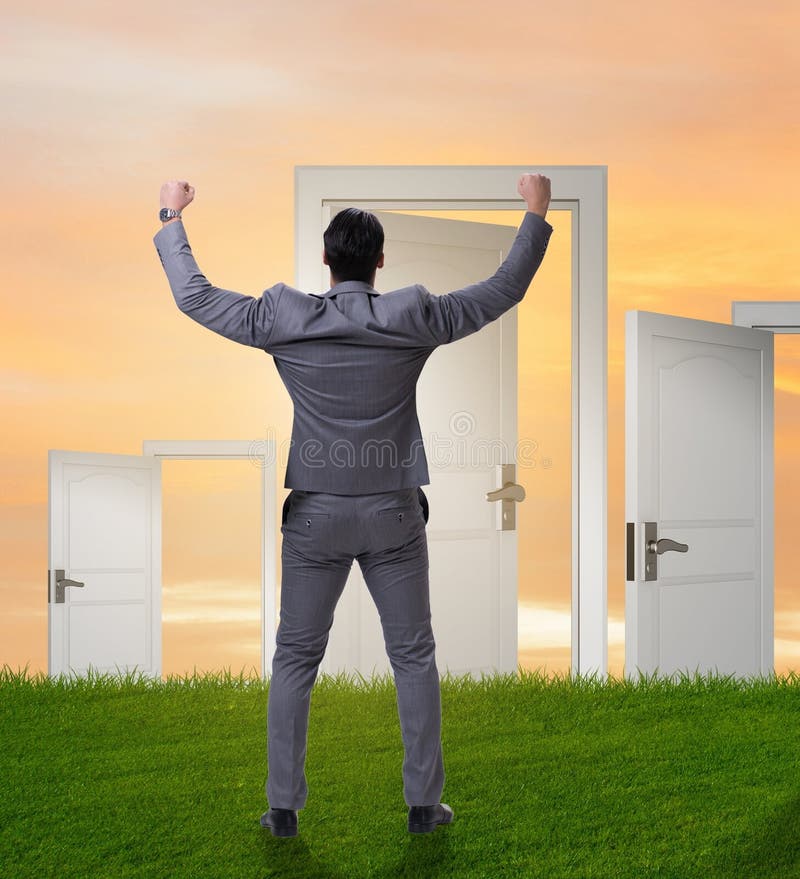 Open Doors Opportunities Grass Stock Illustrations – 21 Open Doors ...