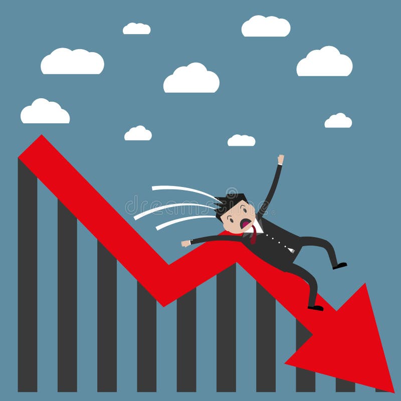 Red Chart Falling Stock Illustrations – 2,735 Red Chart Falling Stock ...
