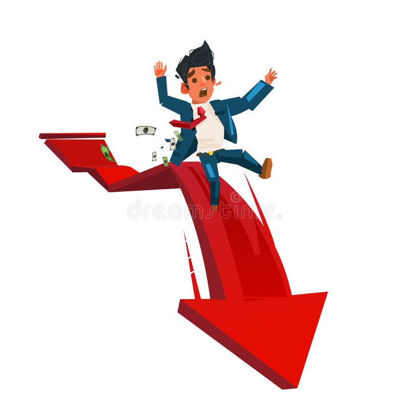 Red Chart Falling Stock Illustrations – 2,735 Red Chart Falling Stock ...