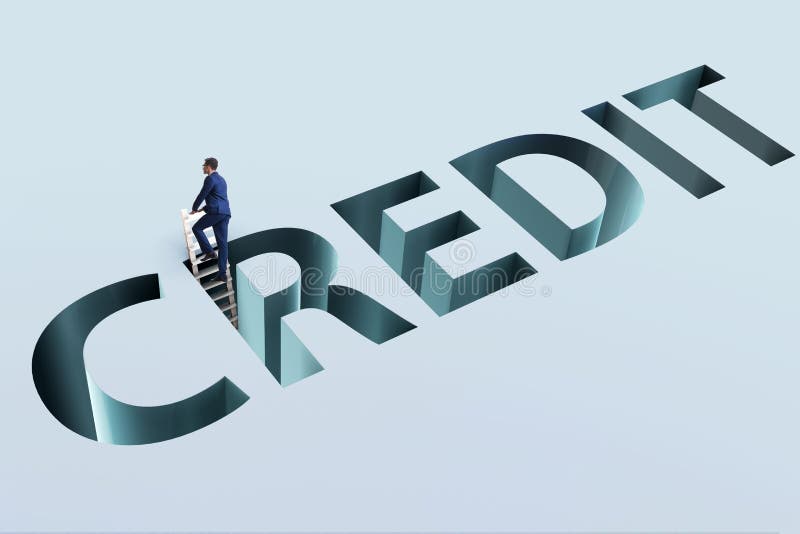 The Businessman Falling into Trap of Borrowing Debt and Credit Stock ...