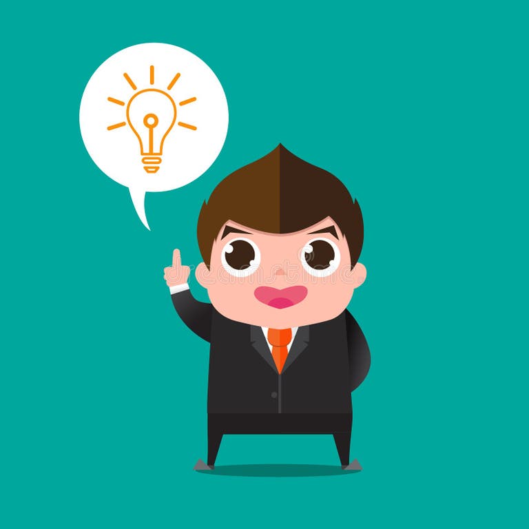 Businessman Figure Out Cartoon Stock Vector - Illustration of finance ...