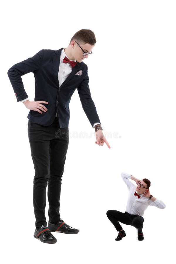 125 Man Suit One Finger Down Stock Photos - Free & Royalty-Free Stock ...