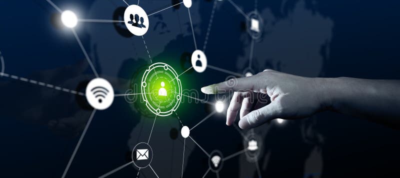 Touching Network Structure on Hologram Screen. Network Structure and ...