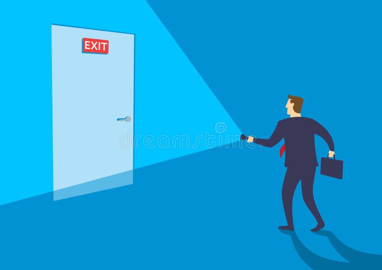 Flashlight Exit Stock Illustrations – 277 Flashlight Exit Stock ...