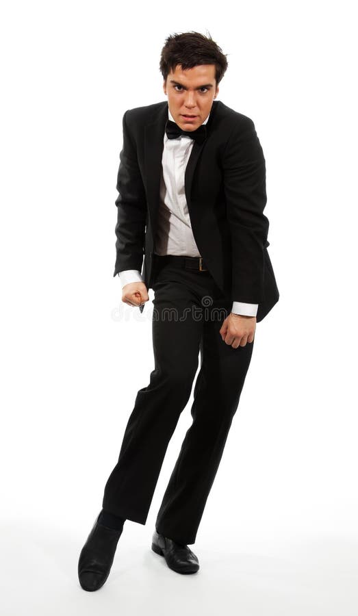 Angry Businessman in Unusual Situation Stock Image - Image of manager ...