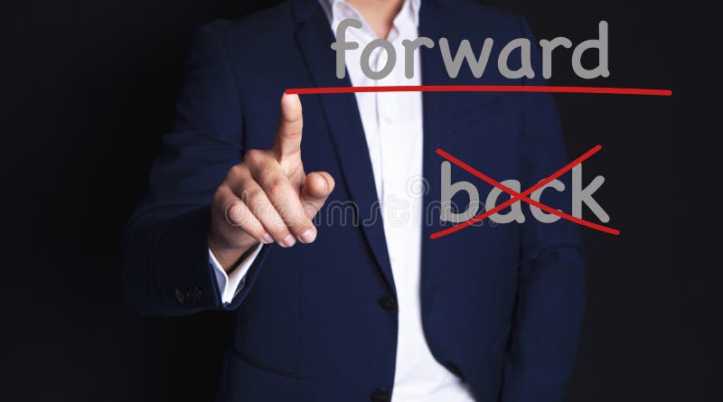 Businessman forward back stock photo. Image of remote - 137290264